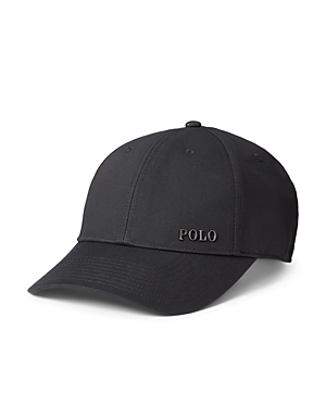 Ralph Lauren Logo Plaque Ball Cap In Polo Black - 30% Off